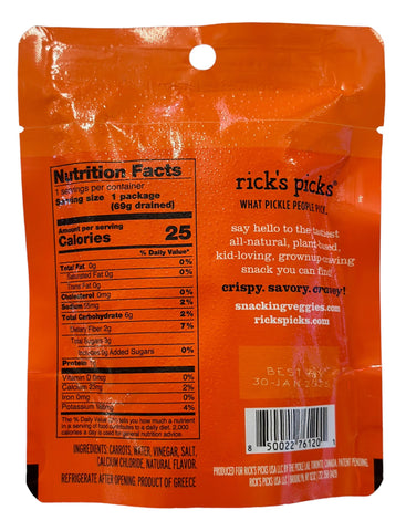 NEW Snacking Carrots - 6 pack! – Rick's Picks USA LLC