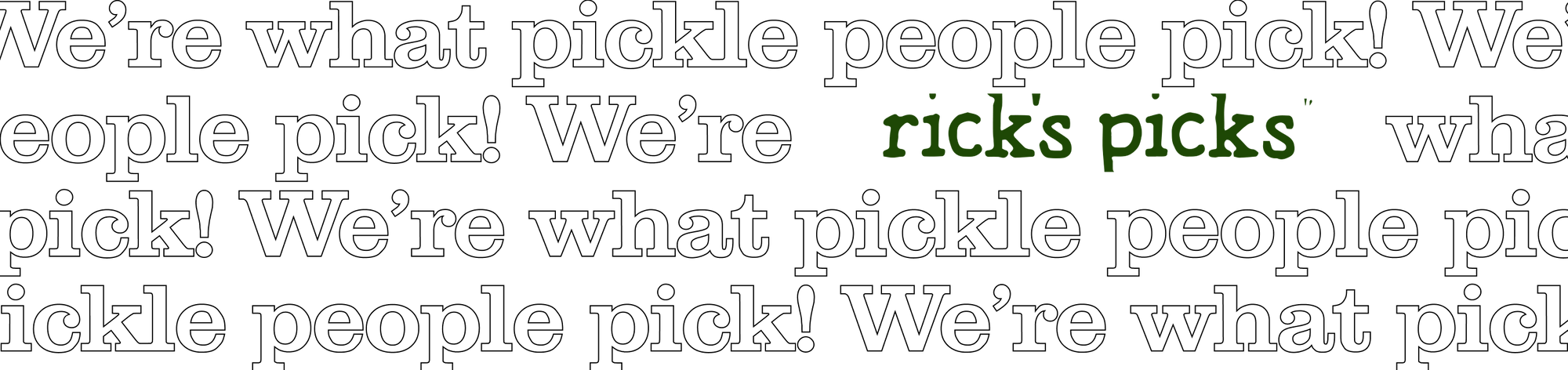 Welcome to Rick's Picks! – Rick's Picks USA LLC